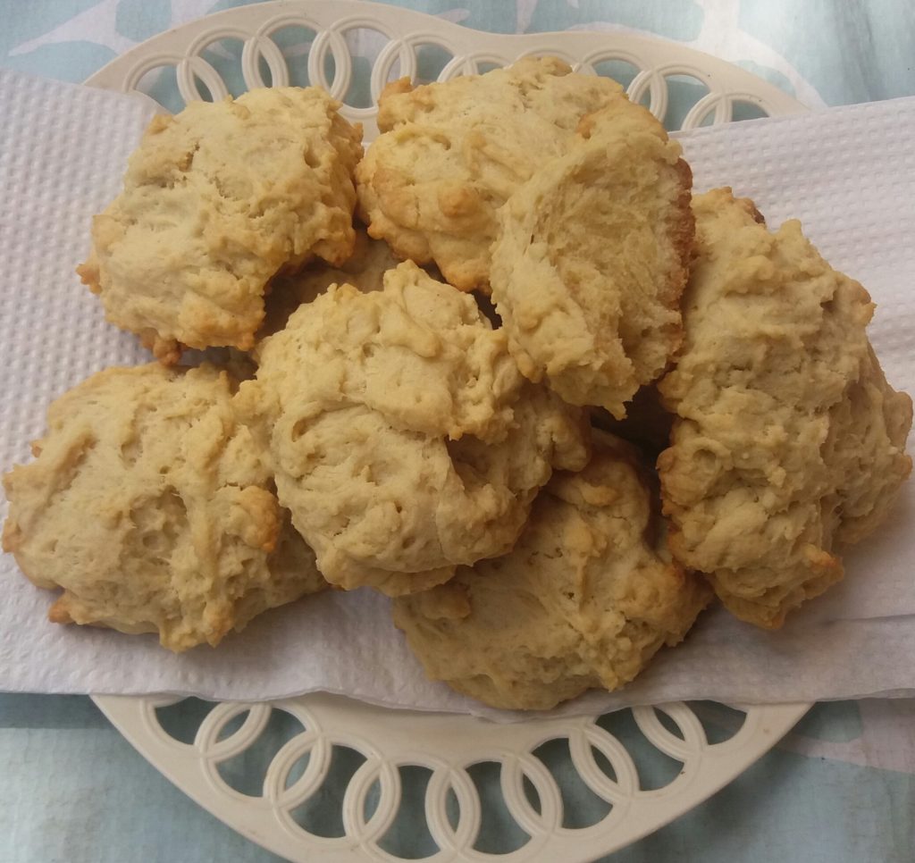 Rock buns - biscuits and ladles